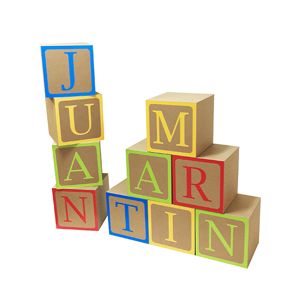 Cubos en cartón personalizados (unidad) - Cartongroup