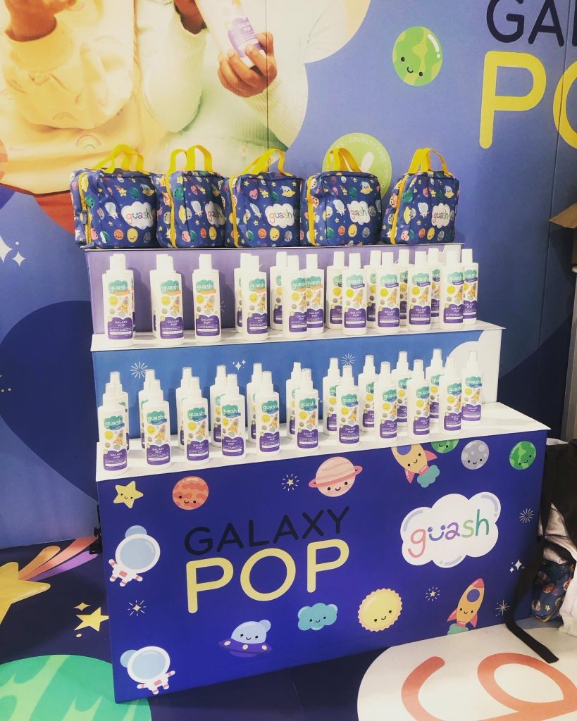 Stand para marca de cuidado corporal infantil - feria EVA en Bogotá ...