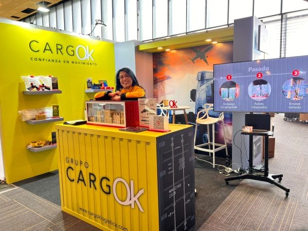 Stand para evento de logística - Ágora - Cartongroup
