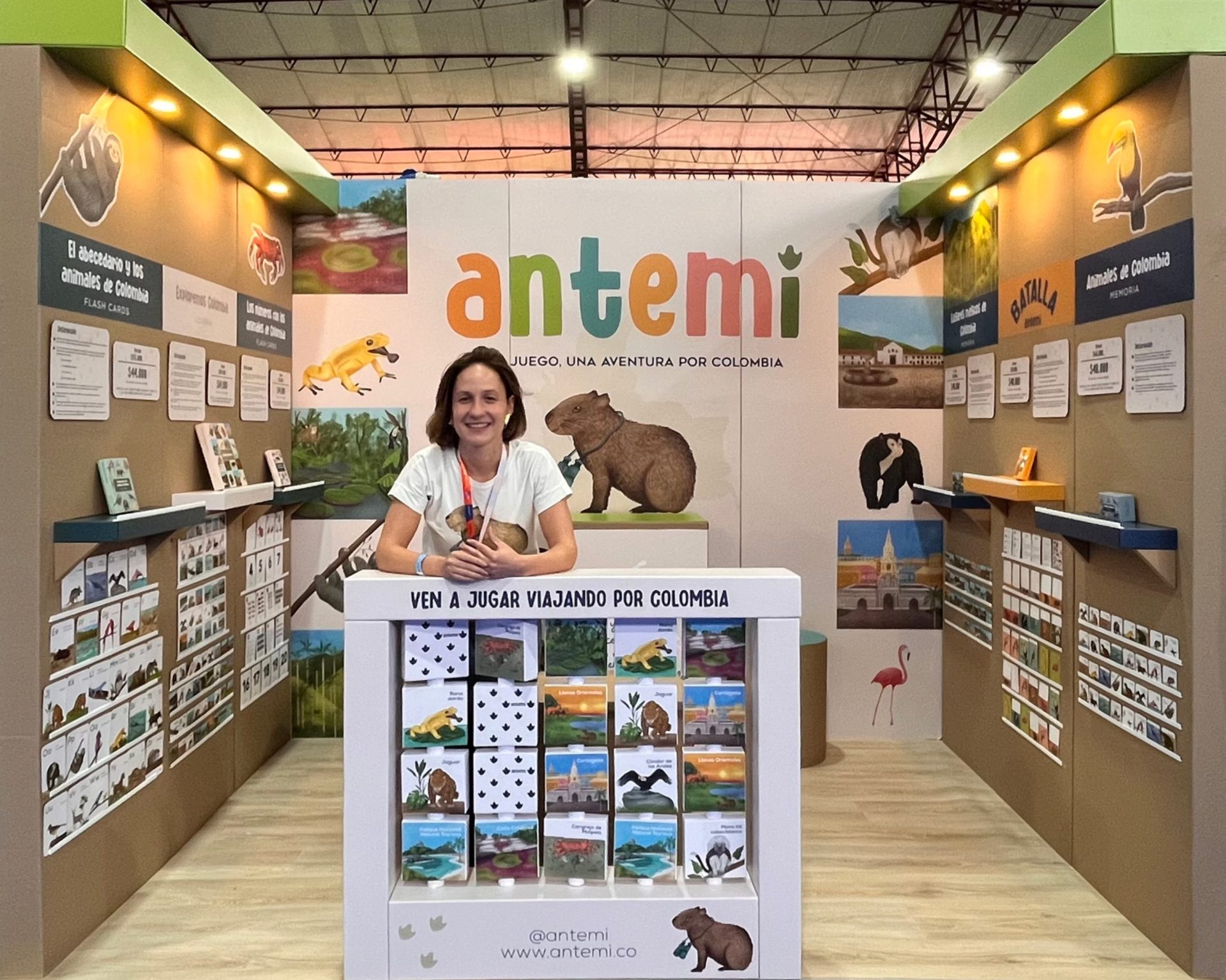 Un stand interactivo para jugar - Cartongroup